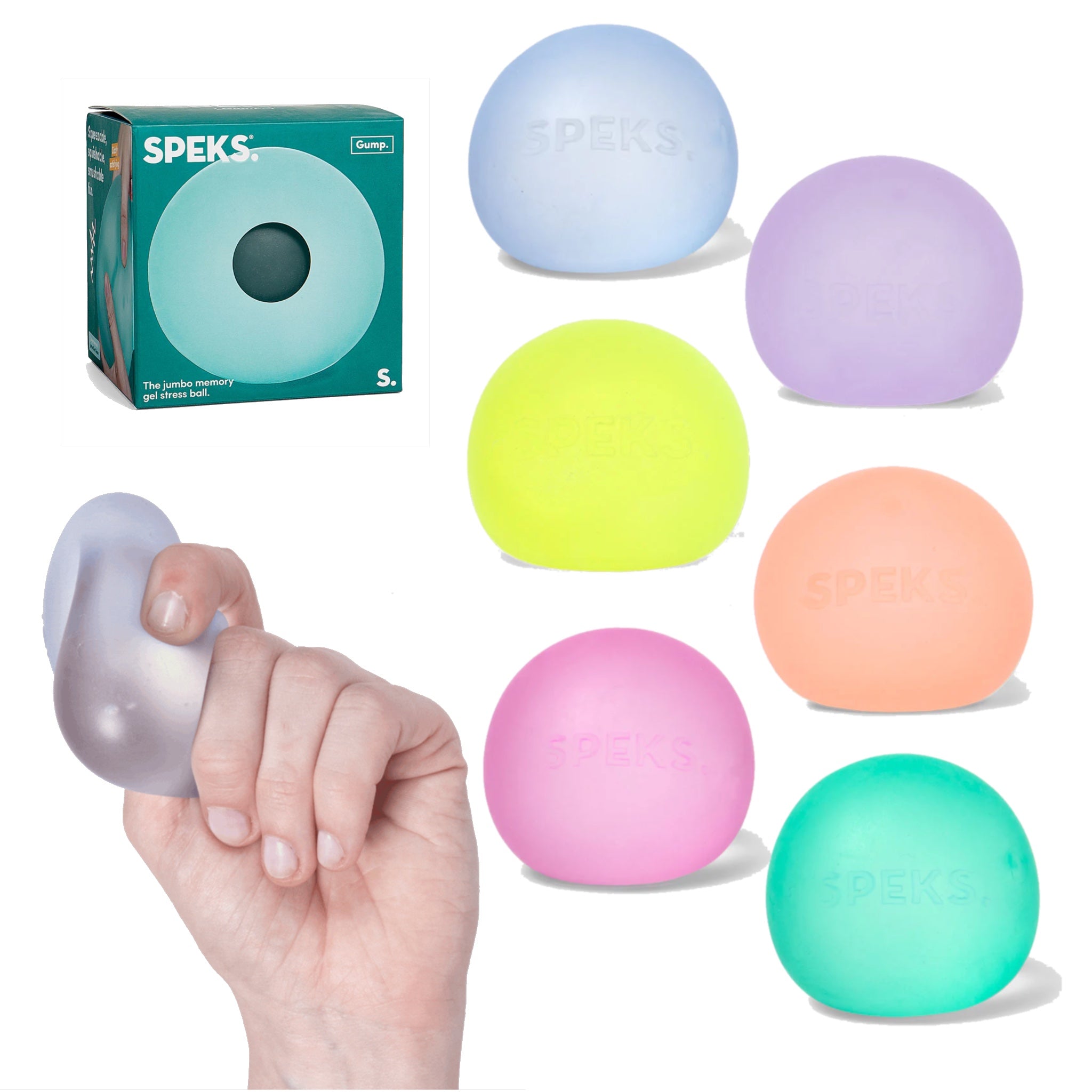 SPEKS Gump Original - The Sugar Memory Stress Ball - Fidget Toy – Jukupop